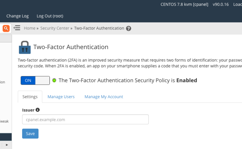 How To Configure And Use Two Factor Authentication In Cpanel Vab